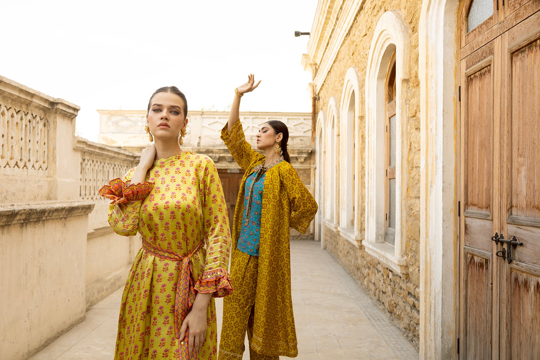 NUWWĀR [شگوفے] n. Women's Ready-To-Wear Bespoke Block Print Collection ...